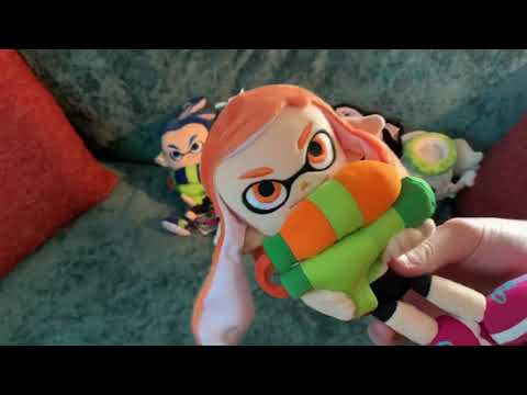 Splatoon plush unboxing