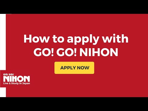 How to apply to study in Japan with Go! Go! Nihon