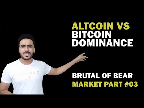 ALTCOINS VS BITCOIN DOMINANCE | URDU | HINDI