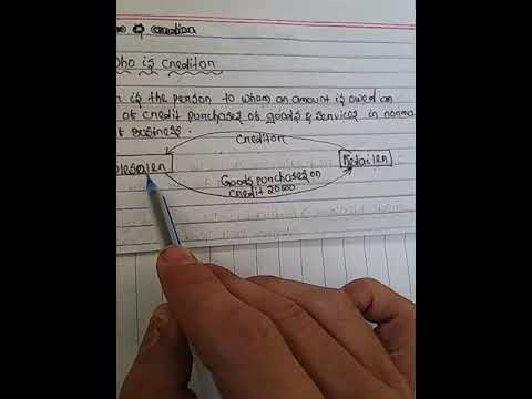 what is creditor . #shorts #creditors #accounting #meaning