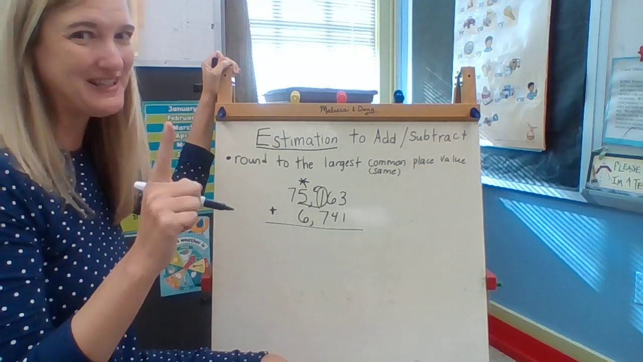 Grade 4 Estimate to Add or Subtract