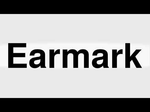 How to Pronounce Earmark