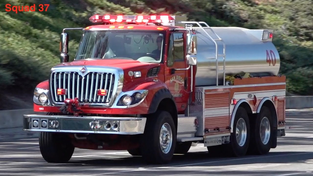 San Diego Fire Responding (Compilation 44)
