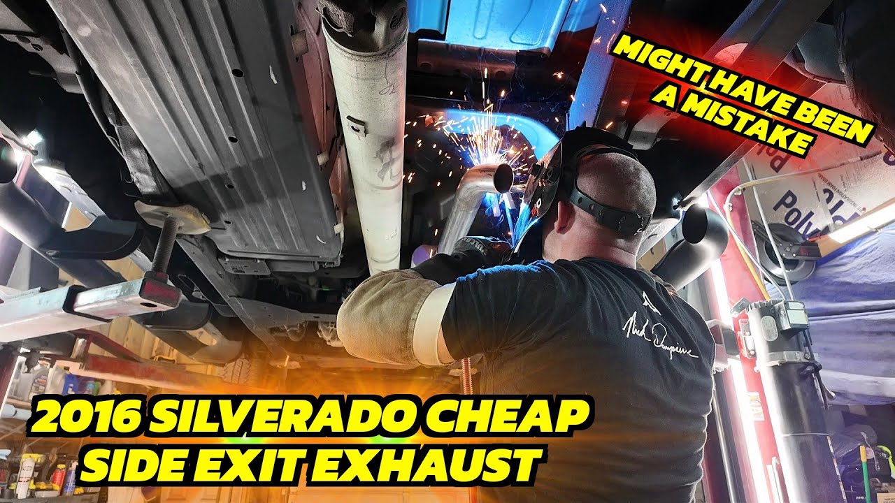2016 Chevy Silverado: Installing a CHEAP Side Exit Exhaust from eBay (Full Review + Sound Test)