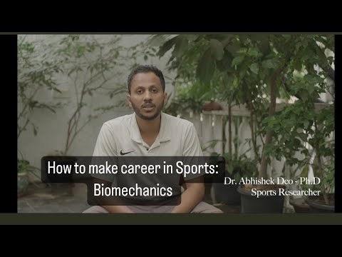 How to make career in Sports: Biomechanics