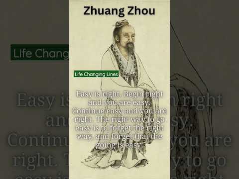 The Most Inspirational Quotes From The Philosopher Zhuangzi | Unforgettable Quotes