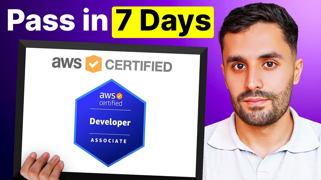 Get AWS Developer Associate Certified In Just 7 days!!! (here's how)