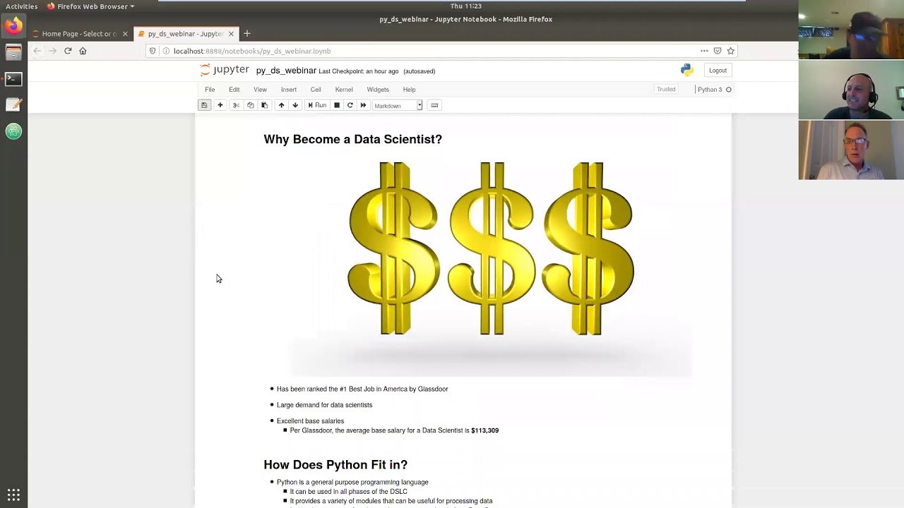 2020 Workshop Series: Python for Data Science