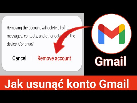 Jak usunąć konto Gmail z aplikacji Gmail (2025)