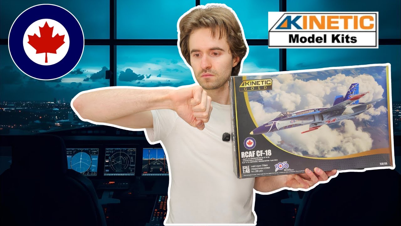 The RCAF Kinetic CF-18 Kit Pre-Production Run — Unboxing & Update
