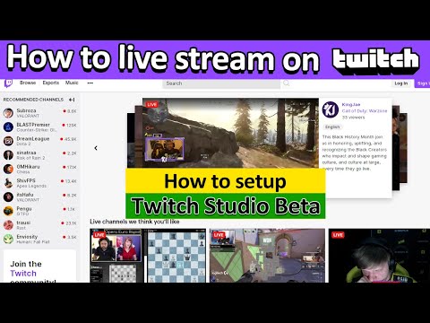 How to download & setup Twitch Studio Beta | How to live stream on Twitch // Smart Enough