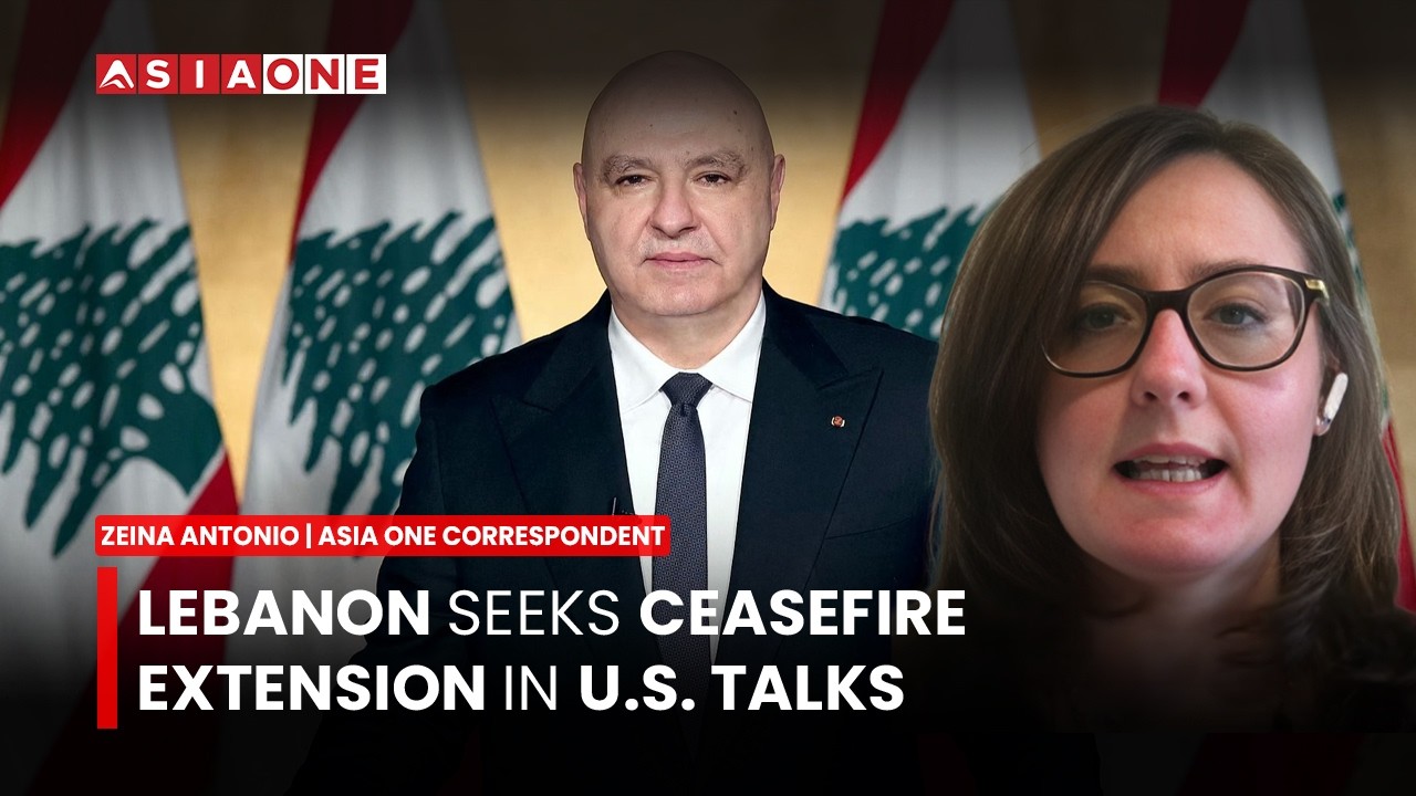 Lebanon Seeks Ceasefire Extension in U.S. Talks | Zeina Antonios | Asia One News