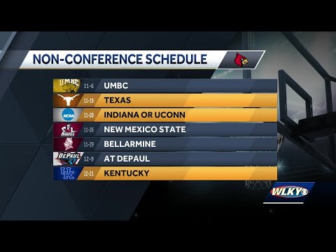 UofL basketball releases 2023-24 nonconference schedule