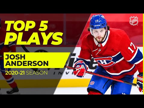 Top 5 Josh Anderson Plays from the 2021 NHL Season