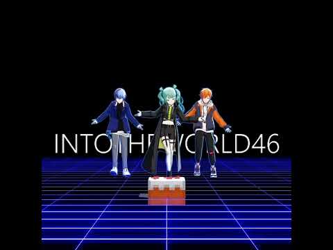 Miku freaking kicks a Minecraft cake in Beyond the Way 3DMV (Project Sekai)