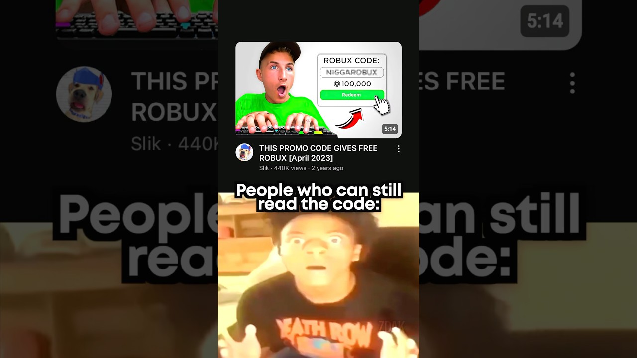 Free Robux promo code 💀