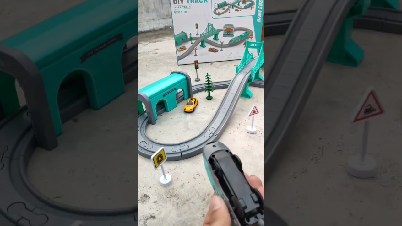 Unboxing train track set #train #tracks #toys #playing #train #rc #diy #diyprojects #diytrain