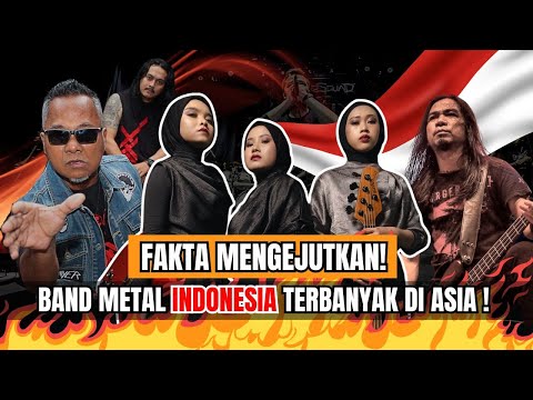 INDONESIA RAJA METAL SE-ASIA?! Bukti Jumlah Band Metal Kita PALING GILA!