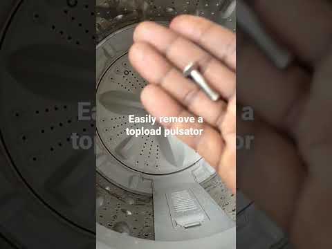 Easily remove a topload pulsator