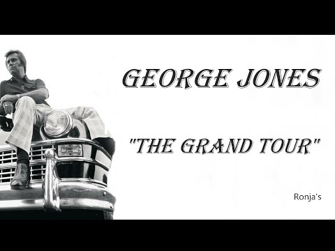 George Jones ~ "The Grand Tour" (lyrics on the screen)