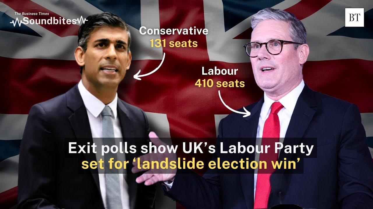 UK’s Labour Party set for ‘landslide election win’