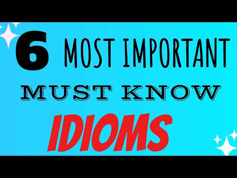 The Most Common Idioms in 5 Minutes (with examples)|Idioms Frequently Used in Daily Conversations
