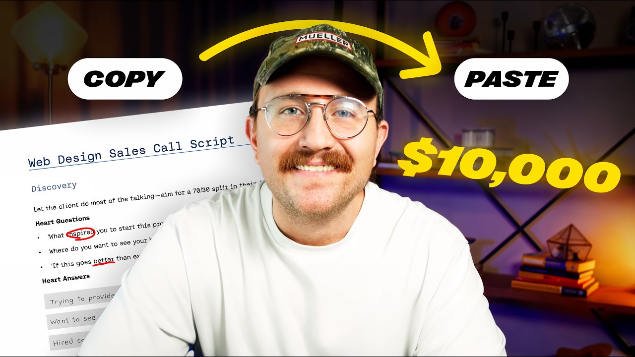 I Used THIS Script and Closed a $10k Web Design Project