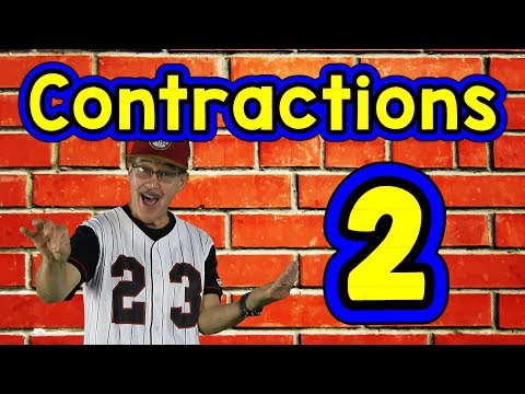 Contractions 2 | English Song for Kids | Reading & Writing Skills | Grammar | Jack Hartmann