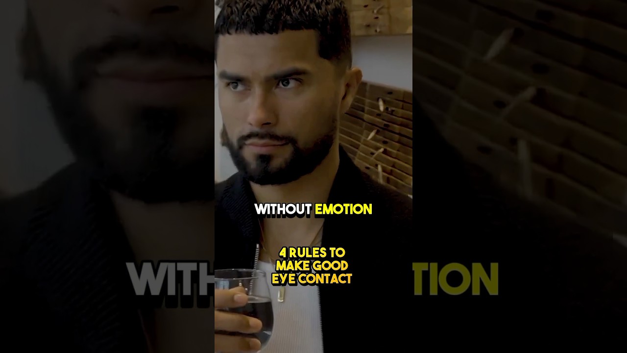 Zuniga in Good Eye Contact (Don’t look at both eyes)