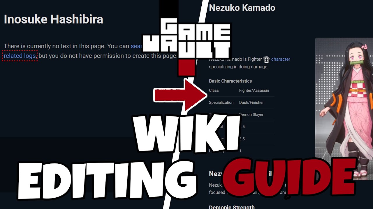 How to Edit Gaming Wiki Pages // Game Vault Beginners Guide
