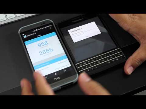 BlackBerry Passport vs HTC M8 GEEKBENCH 3 (benchmark test)