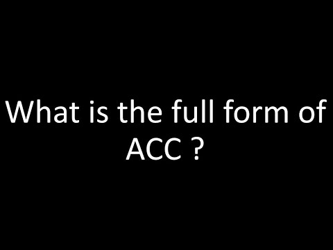 #Quiz #Abbreviation II What is the full form of #ACC