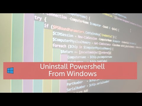 How To Uninstall Windows PowerShell From Windows 11/10 [GUIDE]