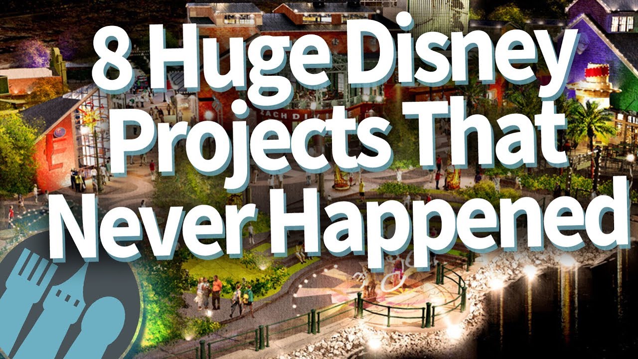 MyDisneyFix | 8 Huge Disney Projects That Never Happened | DFBGuide