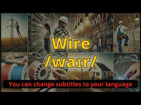 Wire meaning with 5 examples