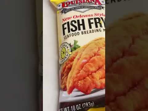 Southern Fried Catfish.         Recipe is on my full video on YT. #homecooked #fish #dinner
