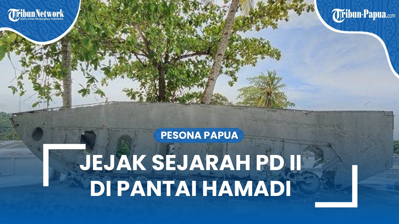 Intip Jejak Sejarah Perang Dunia Ii Di Pantai Hamadi Jayapura Tak