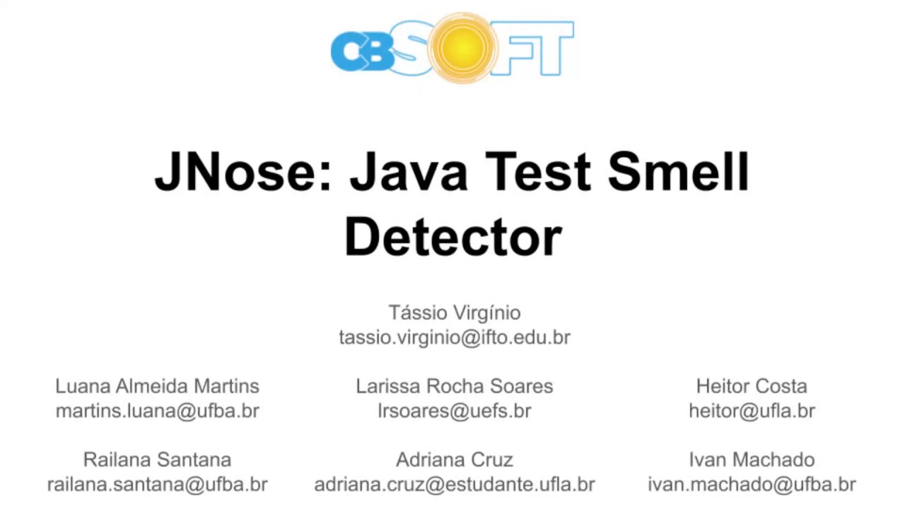 JNose: Java Test Smell Detector