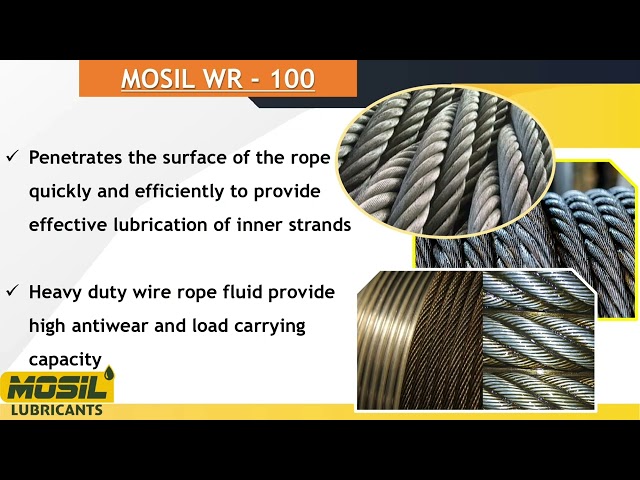 WIRE ROPE GREASE - MOSIL WR 100 Wire Rope Lubricant Trader - Wholesaler ...