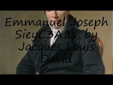 How to pronounce Emmanuel Joseph SieyC3A8s, by Jacques Louis David in French?