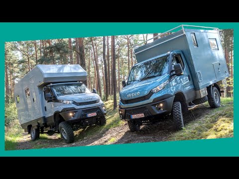 IVECO DAILY 4X4 Motorhome Comparison – Which Offroad Camper is Better?