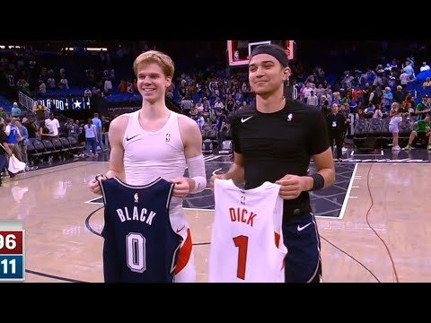 Anthony Black and Gradey Dick do NBA's greatest jersey swap ever ๐