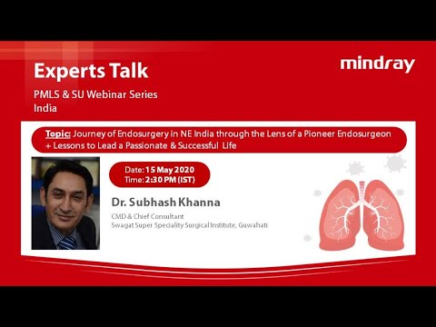 Journey of Endosurgery in India & Lessons for a Successful Life | Dr. Subhash Khanna | Webinar