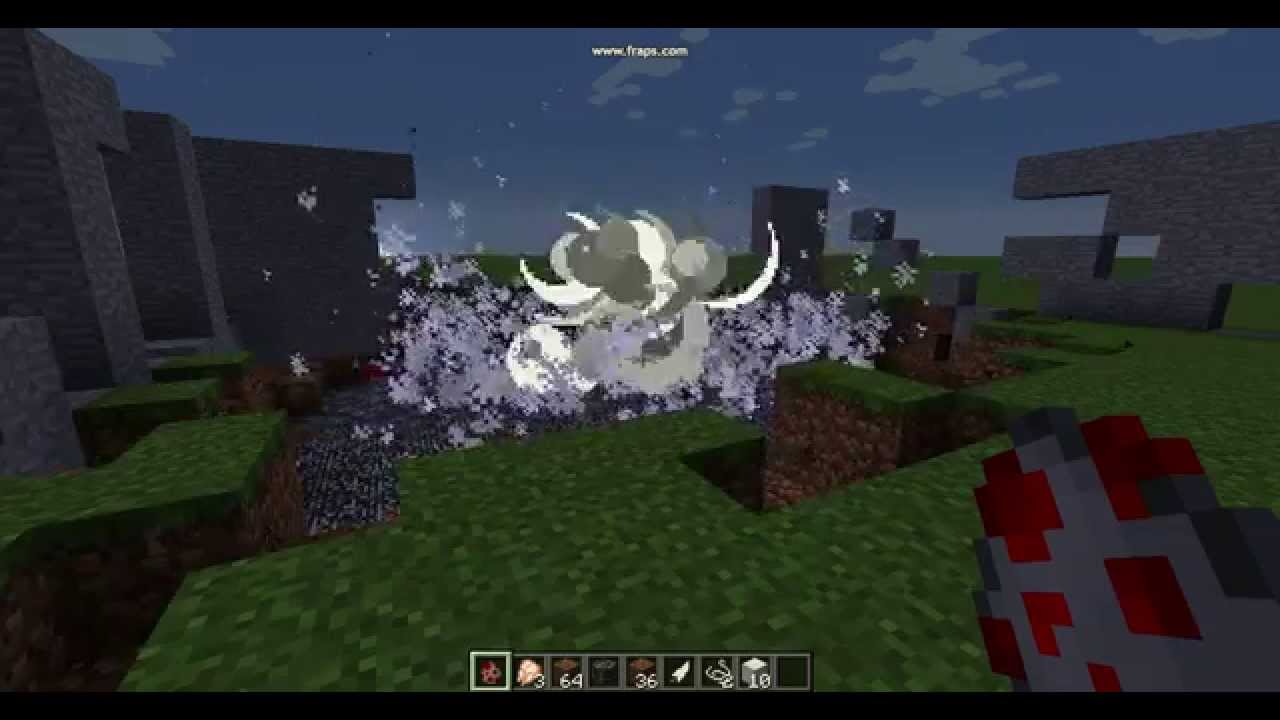 ScriptCraft Exploding Chickens Mod
