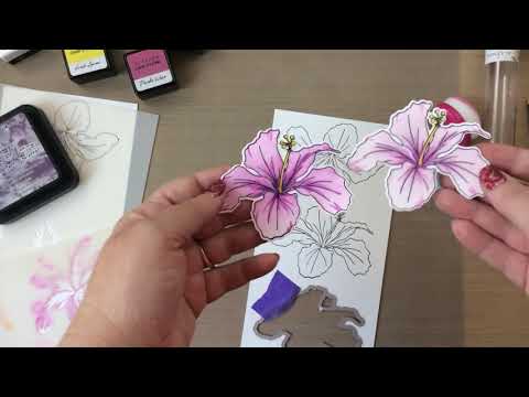 Tropical Mixed Media Art Journal & Card | Altenew