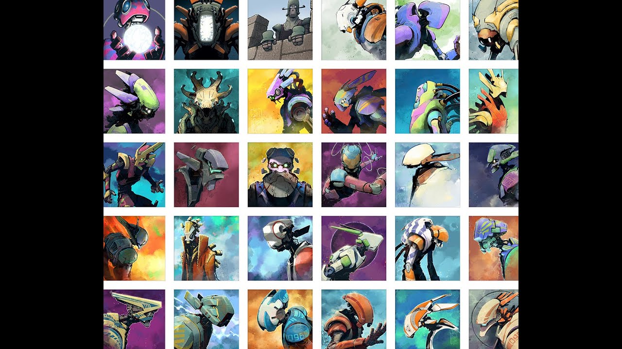 Unboxing InPrnt Print 100 Robots