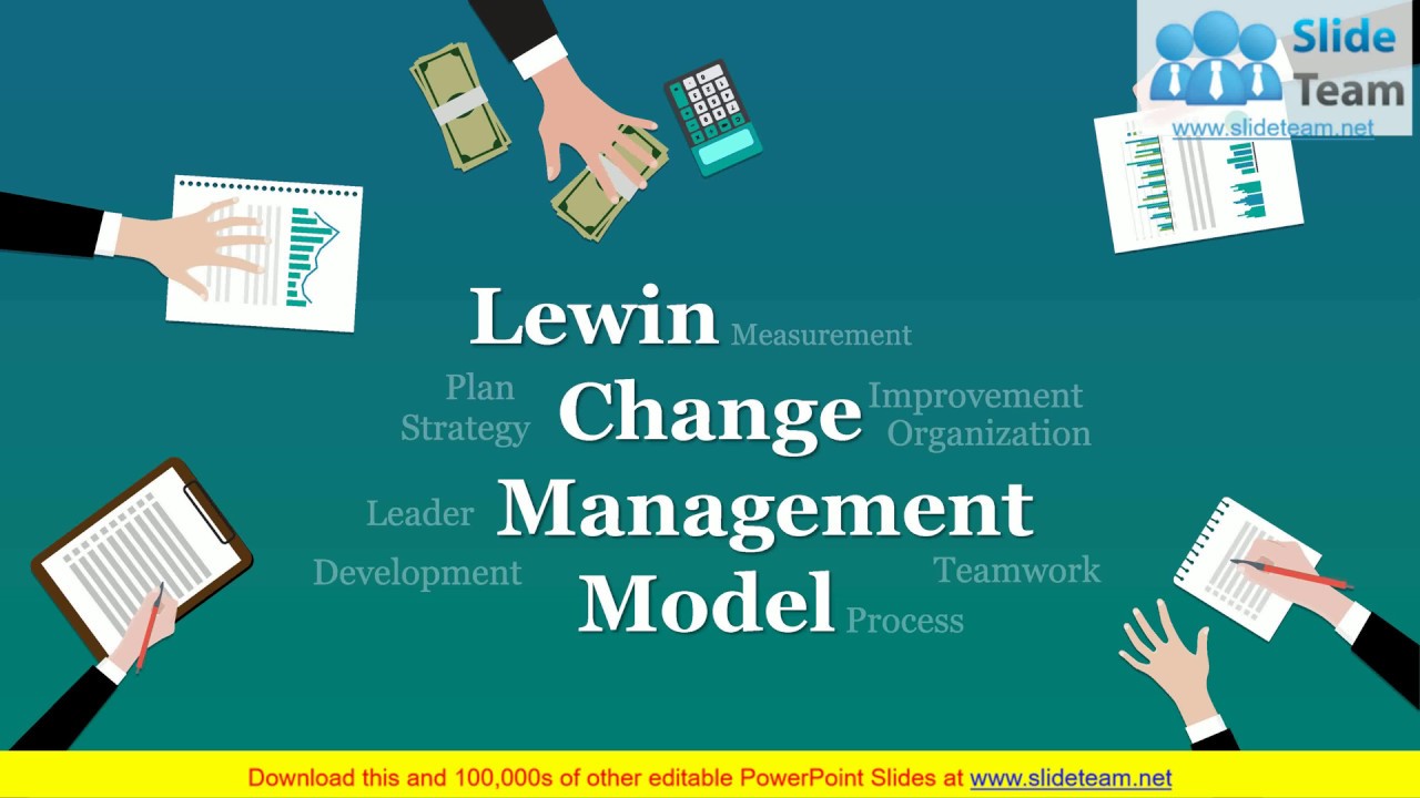 Lewin Change Management Model PowerPoint Presentation Slides