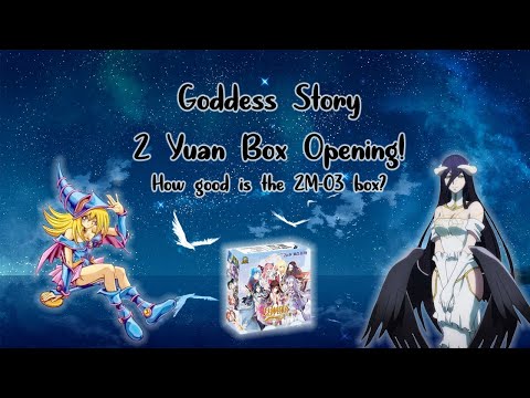 Goddess Story TCG Anime Waifu Cards - 2 Yuan (2M-03) Booster Box Opening !!