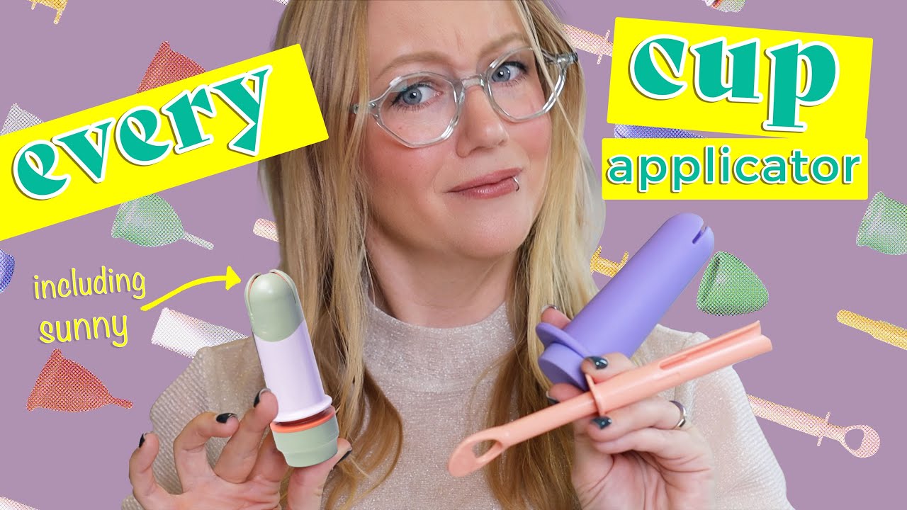Menstrual Cup Applicators | Watch Me Compare Pixie Cup Applicator, Sunny Cup Applicator, CupUp +