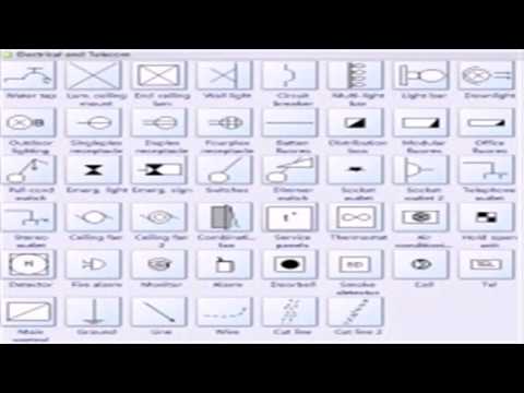 Floor Plan Symbols Electrical (see description)